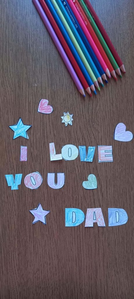 PERSONALIZED FATHER`S DAY CARD - PRINTABLE - A Mum to Mum
