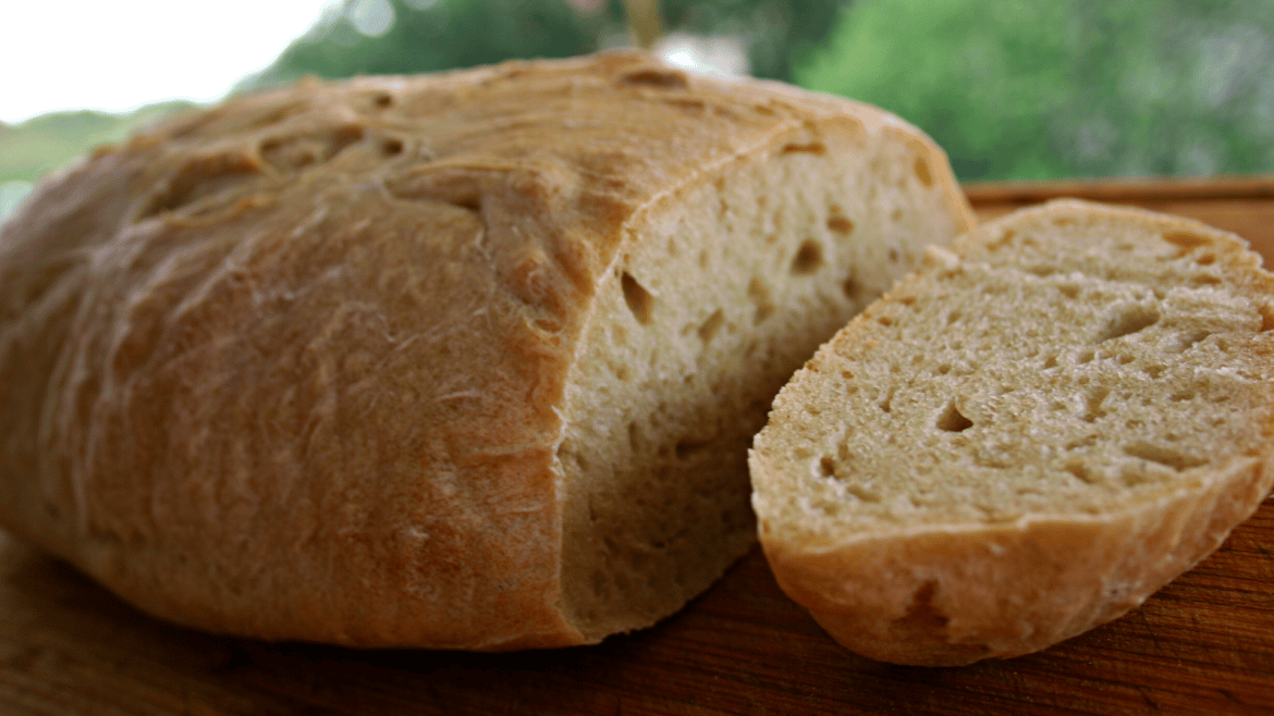 Easy Bread Recipe With Yeast - No Knead Ciabatta