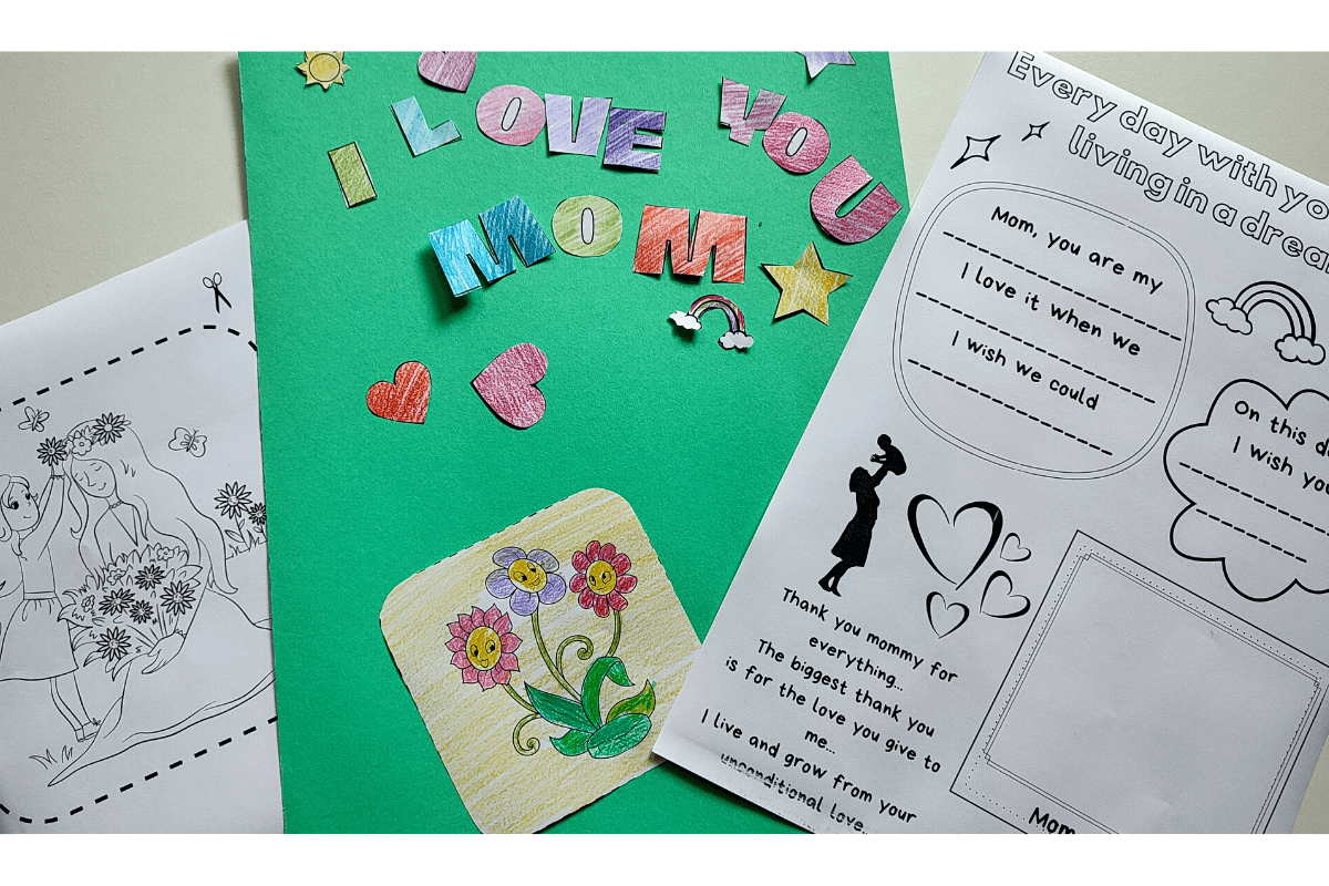 Customizable DIY Cards for Mom & Grandma - Free Printable Mother's Day ...