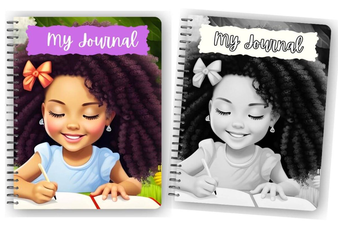 Printable Journal for Girls - Use it Over and Over