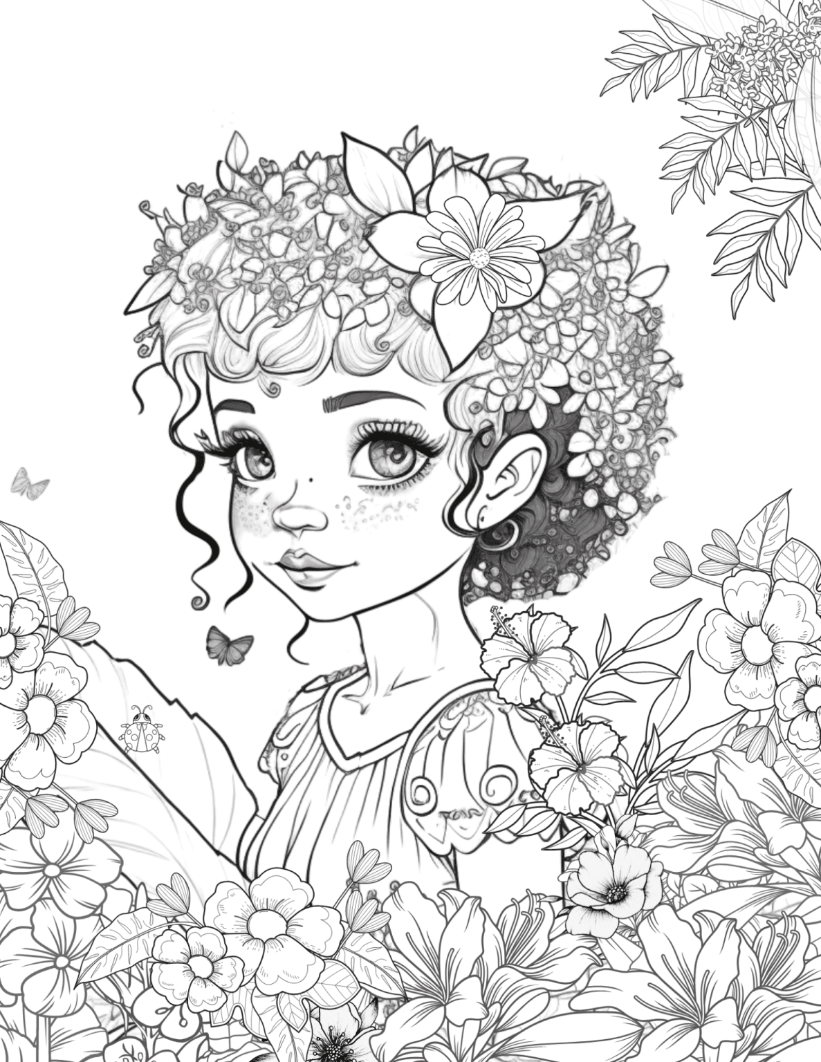 Kawaii Coloring Pages for Girls & Adults - FREE