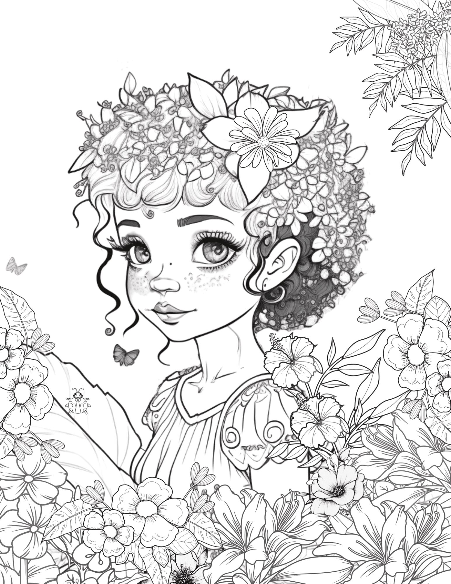 Kawaii Coloring Pages for Girls & Adults - FREE