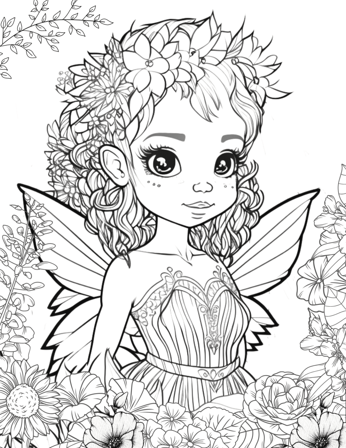 Kawaii Coloring Pages for Girls & Adults - FREE