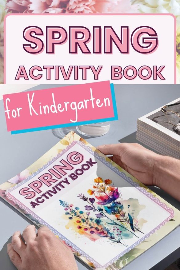 Spring Themed Kindergarten Activity Booklet - FREE PDF