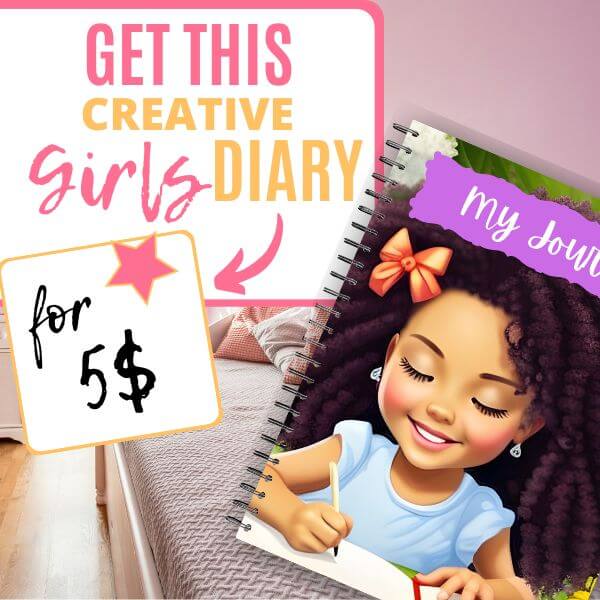 Printable Journal for Girls - Use it Over and Over