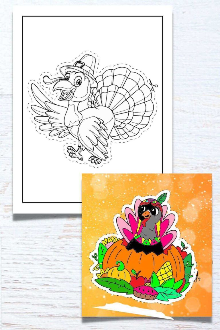 FREE Thanksgiving Activity Book Printable With 105 Pages