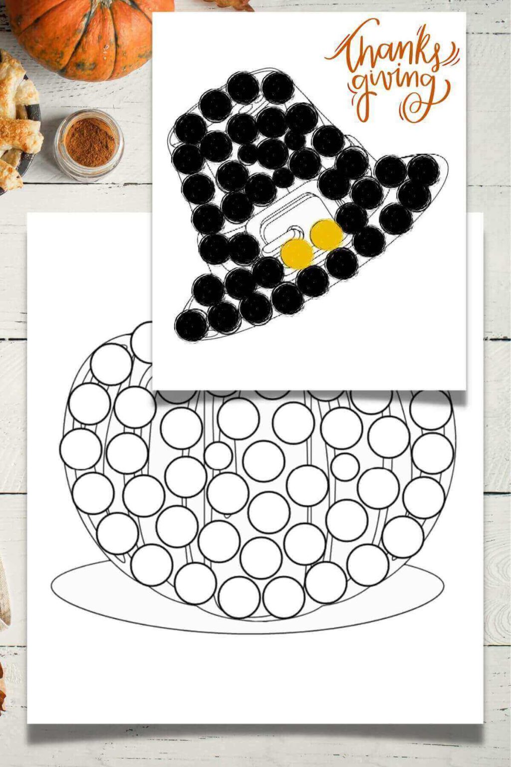 FREE Thanksgiving Activity Book Printable With 105 Pages