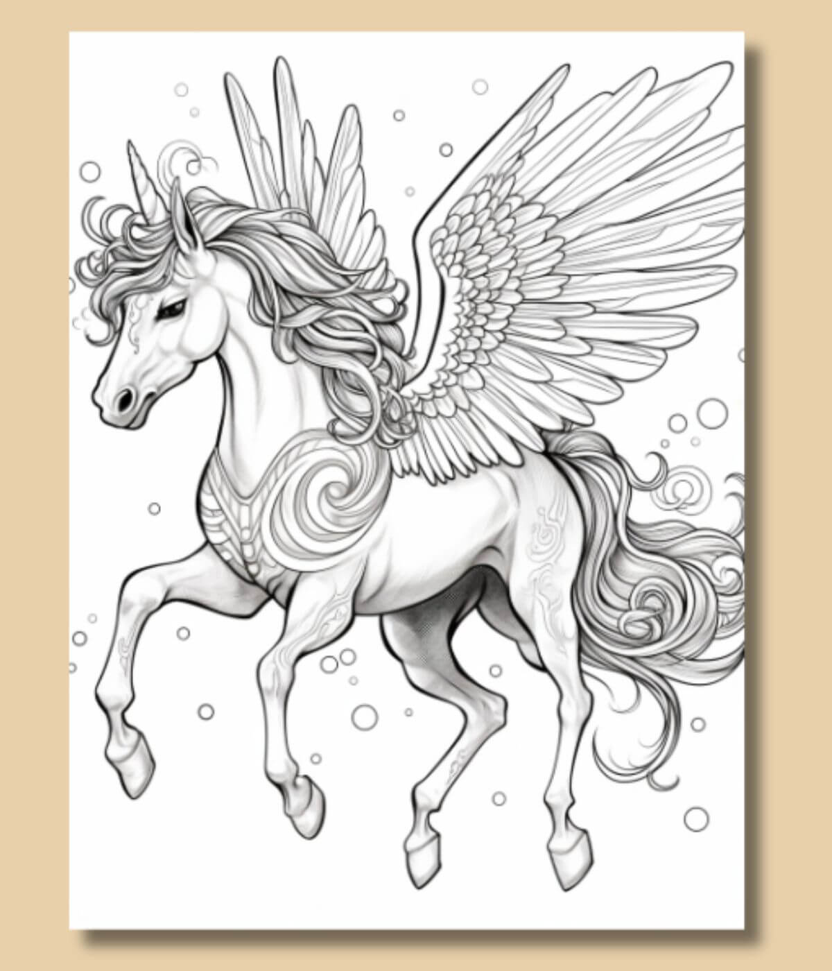 Unicorn Coloring Sheets for Kids and Adults: FREE Printable